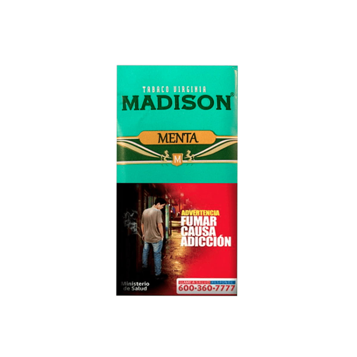 Tabaco Menta Madison 40gr - Cultivemos GrowShop