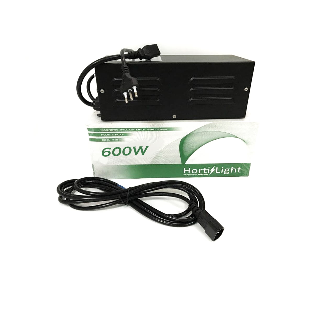 Balastro Magnético 600 watt + cable – Cultivemos GrowShop