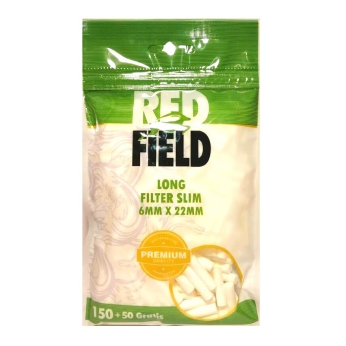 Filtro Red Field Slim Long - Cultivemos GrowShop