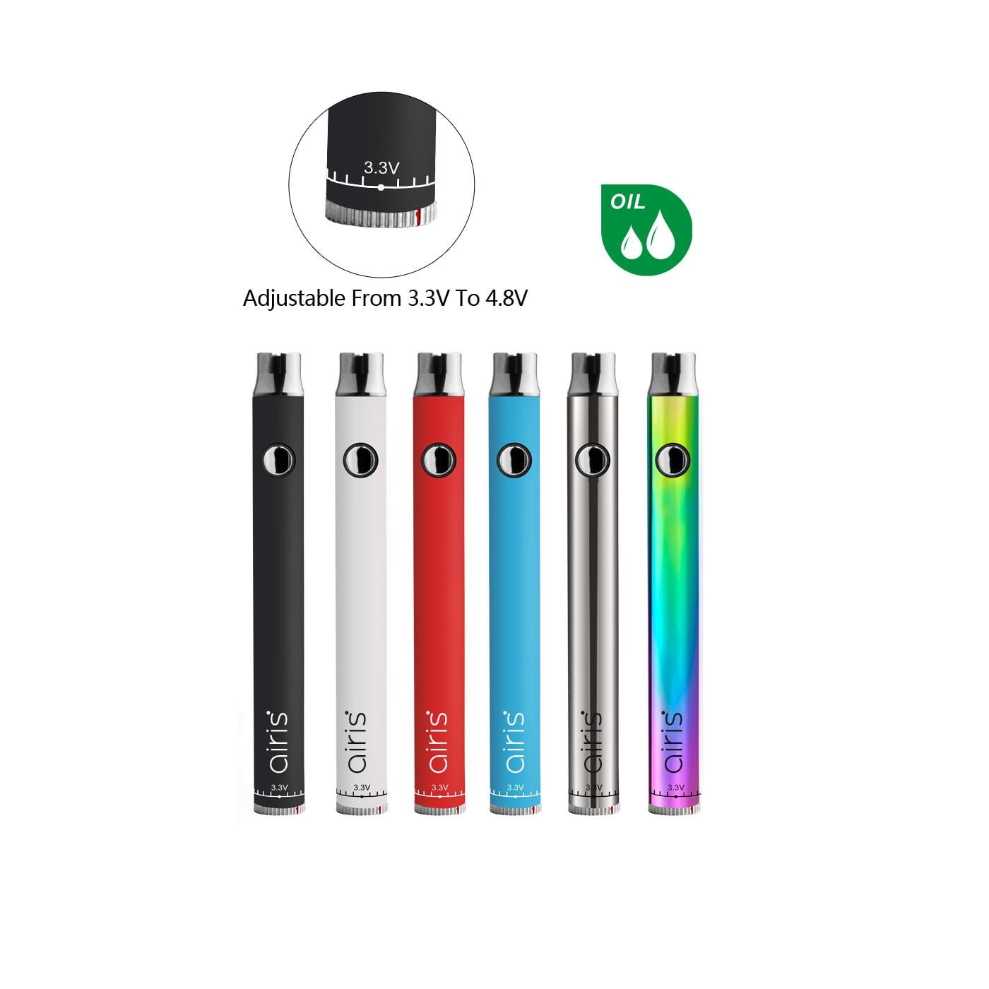 Vaporizador Airis V2.0 Battery - Cultivemos GrowShop